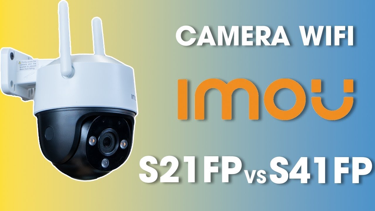 Camera 360 độ ngoài trời IMOU Cruiser SE: S21FP và S41FP - YouTube