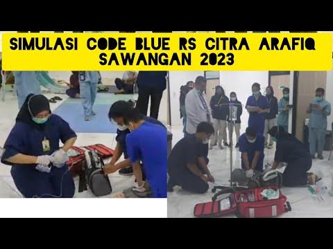 simulasi CODE BLUE Rumah Sakit Citra Arafiq Sawangan 2023 | #akreditasi ...
