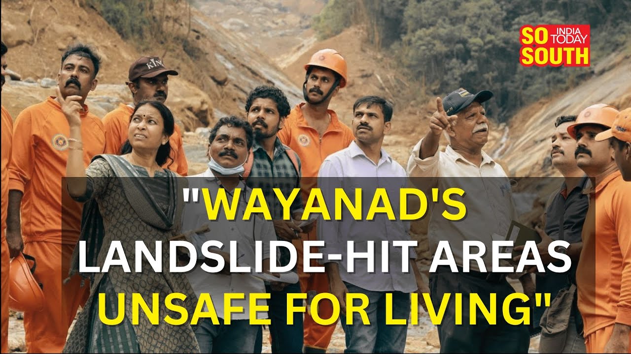National Geoscience Centre Undertakes Survey of Wayanad Landslide Areas ...