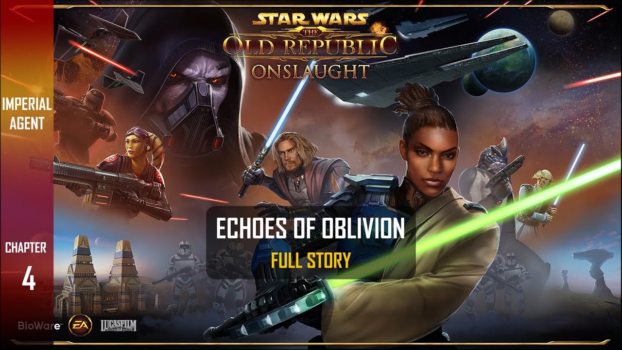 #78 Imperial Agent Onslaught Pt.4 Echoes Of Oblivion | Cutscenes - YouTube