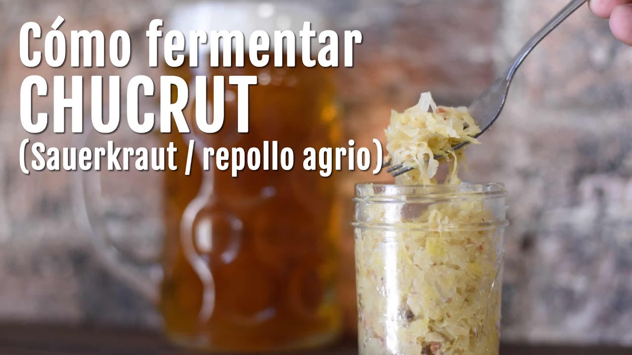 CHUCRUT con manzana / SAUERKRAUT / REPOLLO AGRIO - YouTube