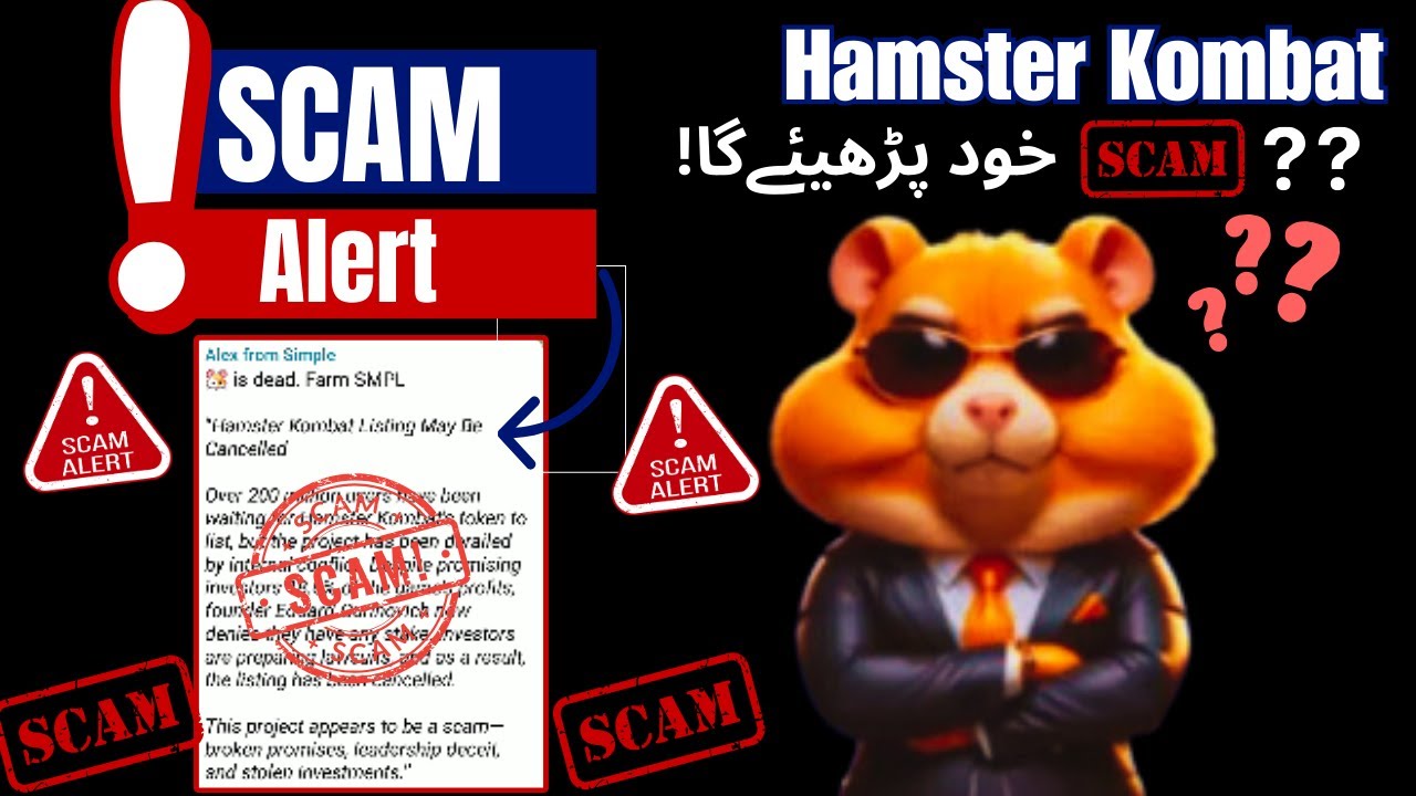 Hamster Kombat Scam Alert: All You Need to Know - YouTube