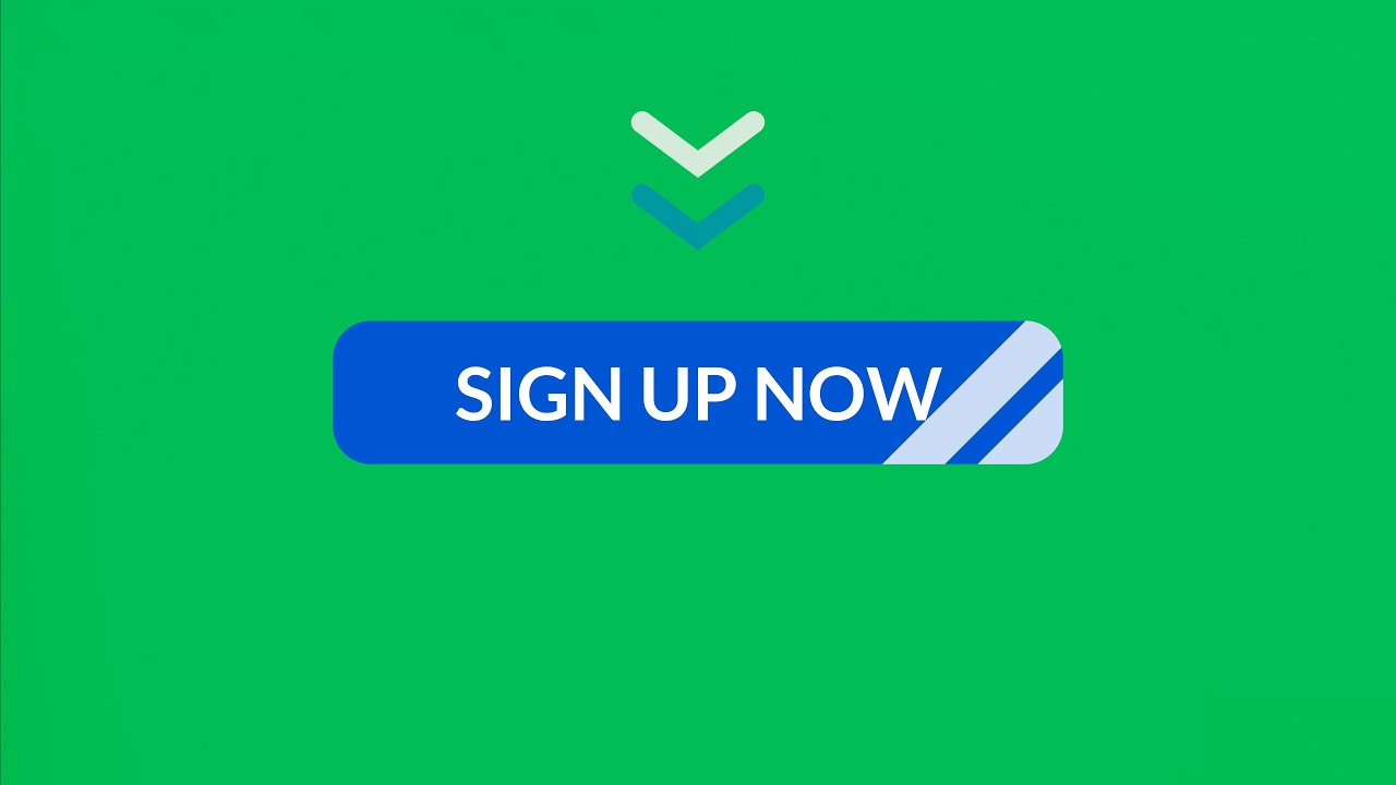 I Made A Sign Up Now Button Green Screen - YouTube