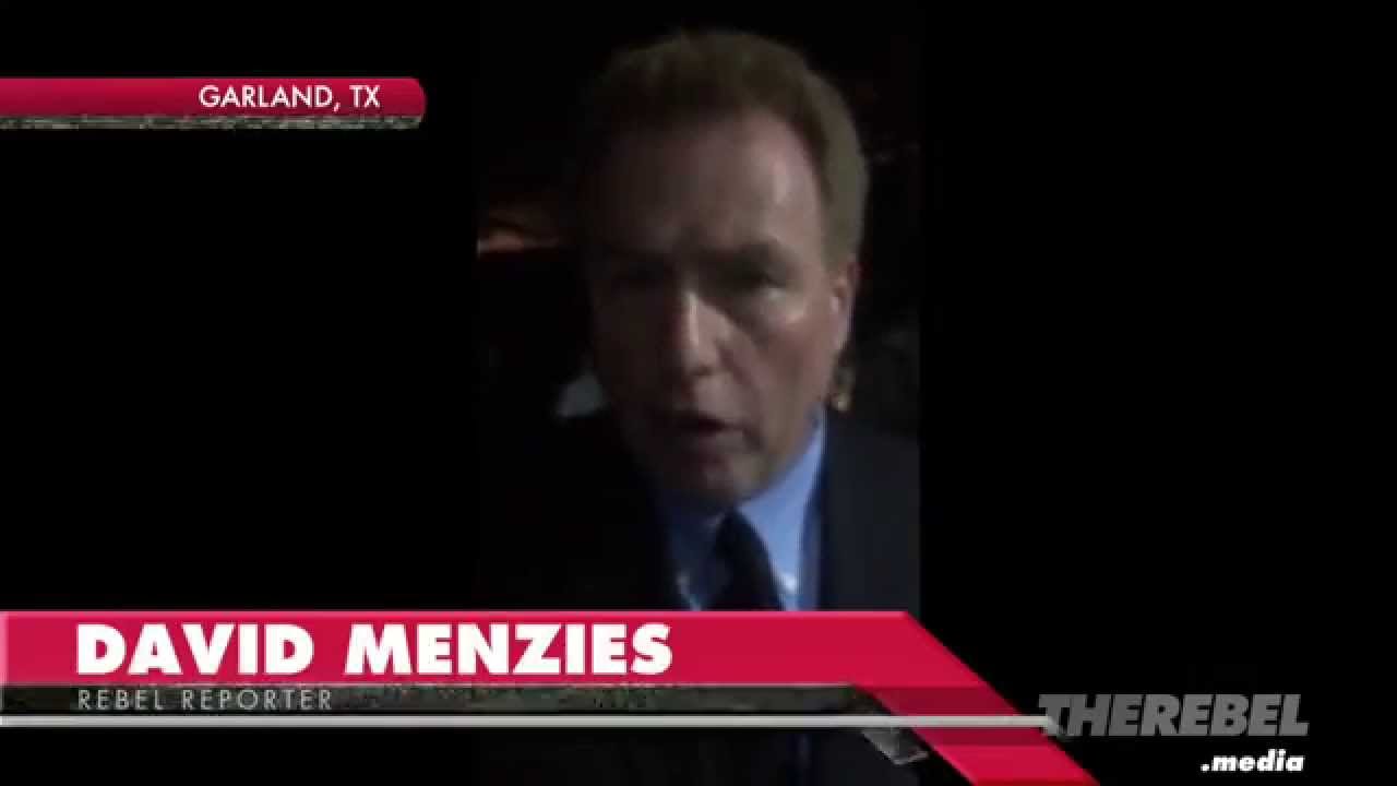 Garland TX Mohammed Cartoon Contest Shooting: First report - YouTube