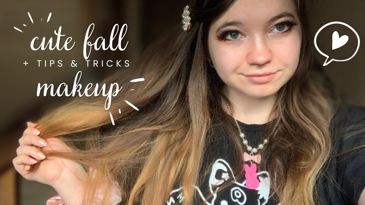 a cute fall makeup look | tips & tricks - YouTube