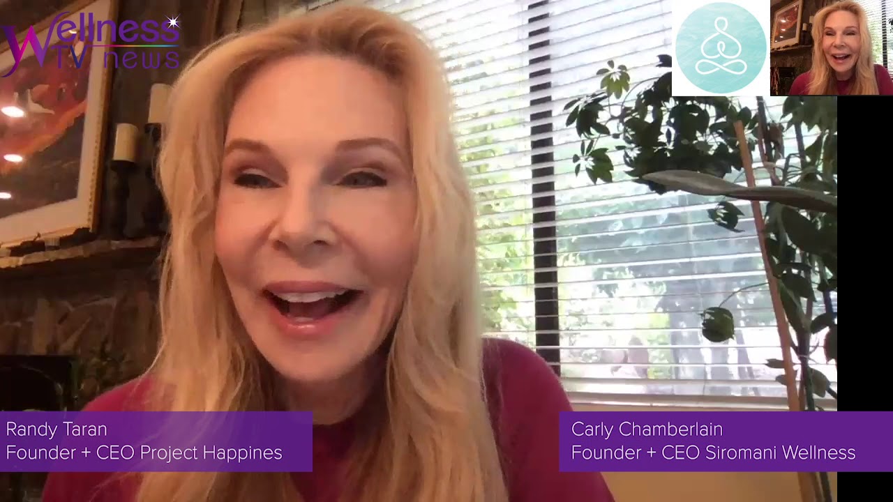 Wellness TV Interview with Randy Taran and Carly Chamberlain - YouTube