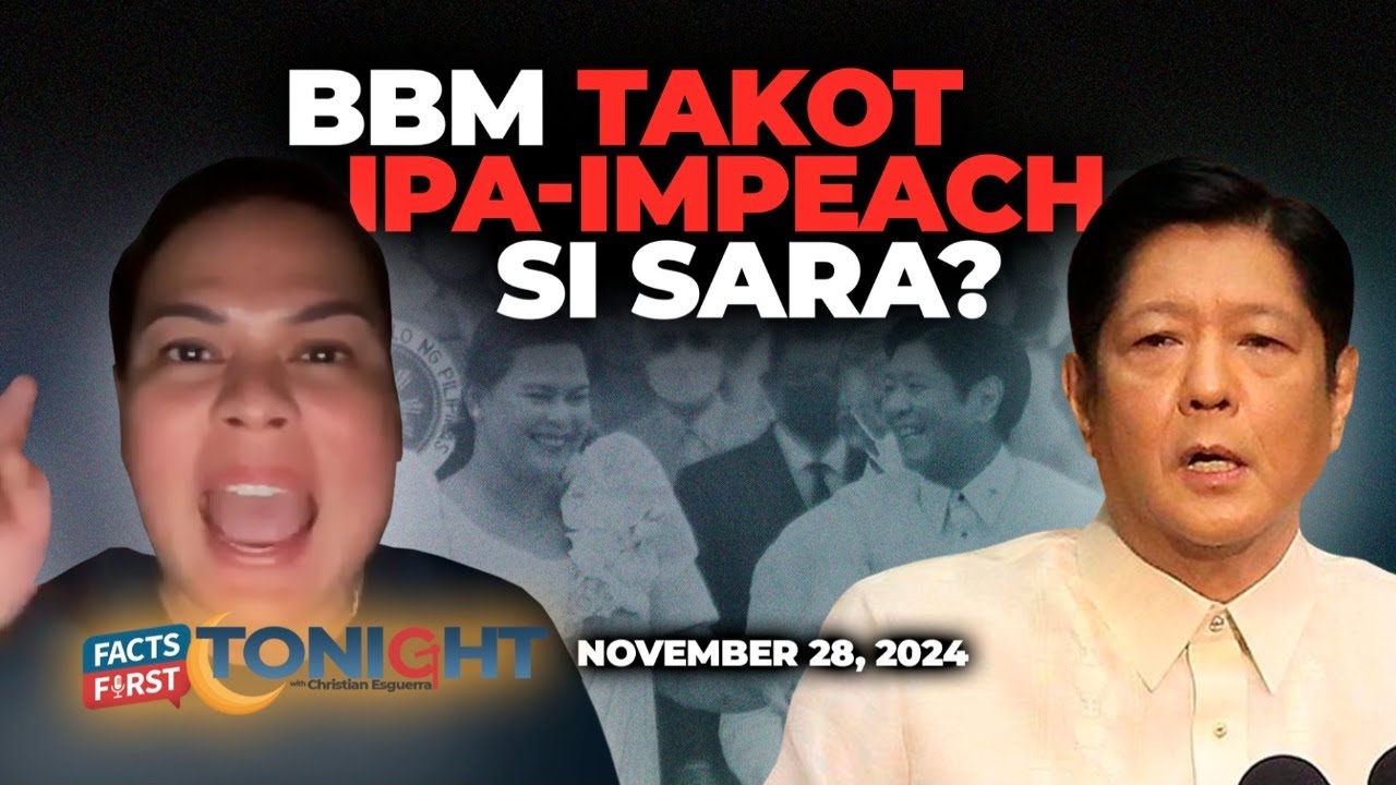 BBM dinaga sa posibleng impeachment ni Sara Duterte? - YouTube