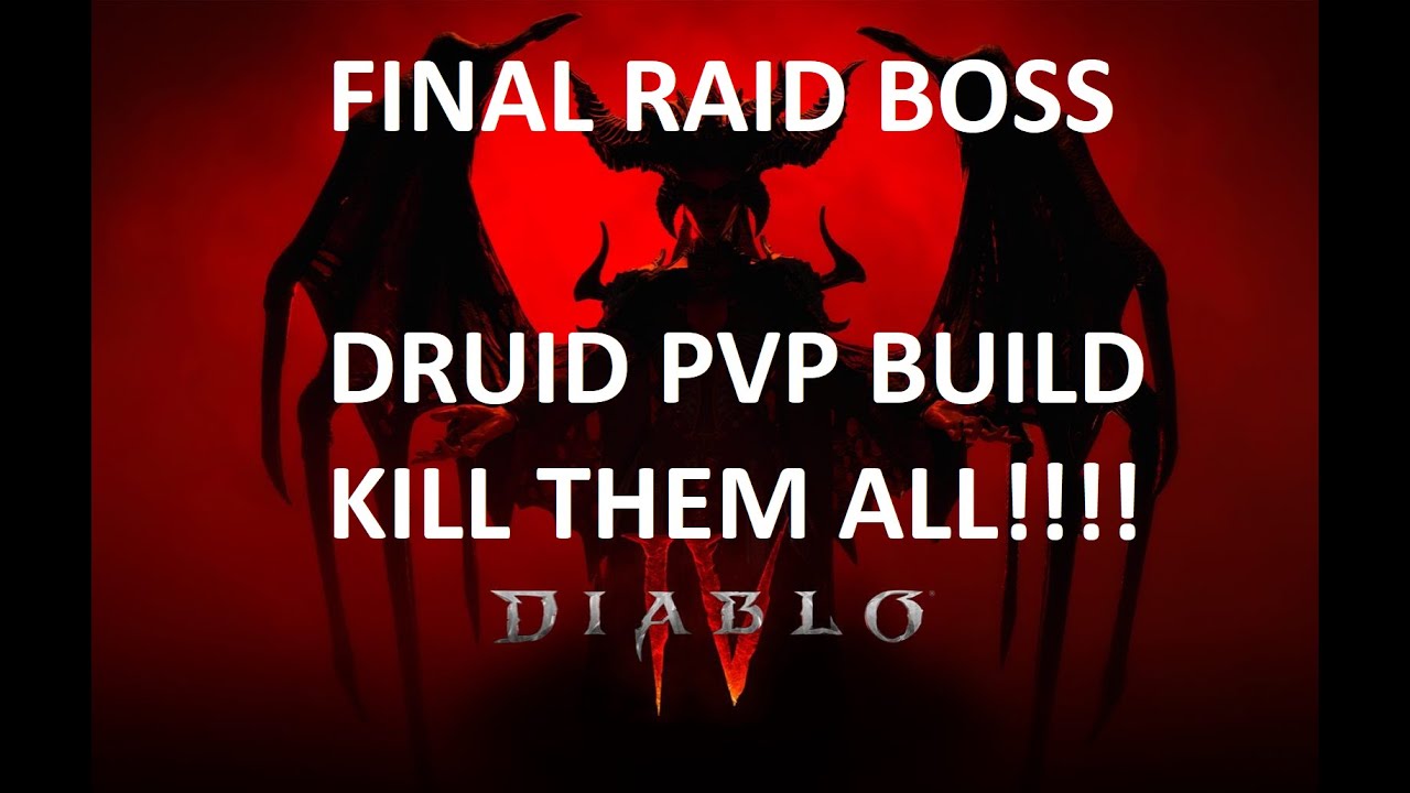FINAL Raid Boss Druid PvP build season 1 .... this will be nerfed 100% ...