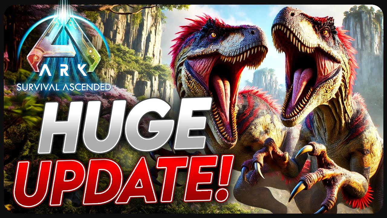 ARK Ascended - HUGE Updates! New Map, Event, & Creature! 👀 - YouTube