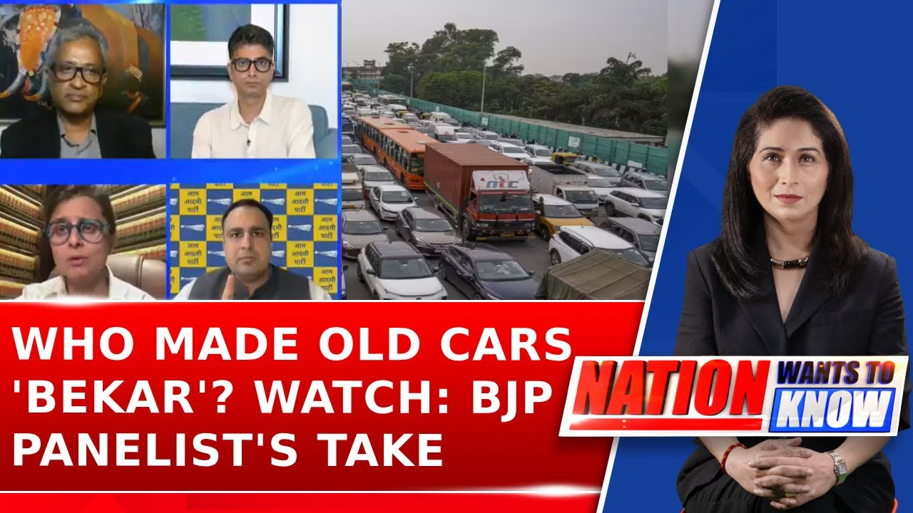 Who Made Old Car 'Bekar'? | Watch: BJP Panelists' Take On Ban Of Cars ...