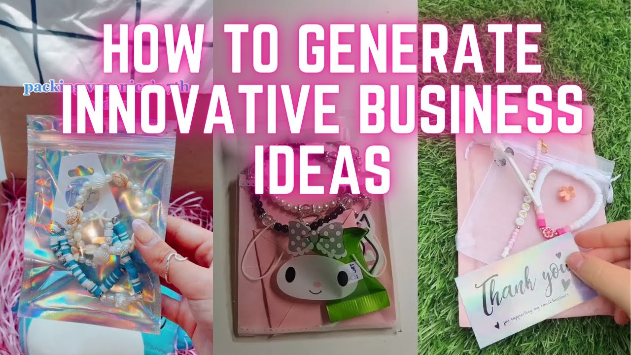 How to Generate Innovative Business Ideas - YouTube