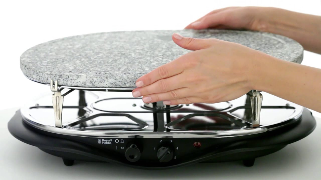 ZESTAW DO RACLETTE FIESTA 21000-56 RUSSELL HOBBS - YouTube