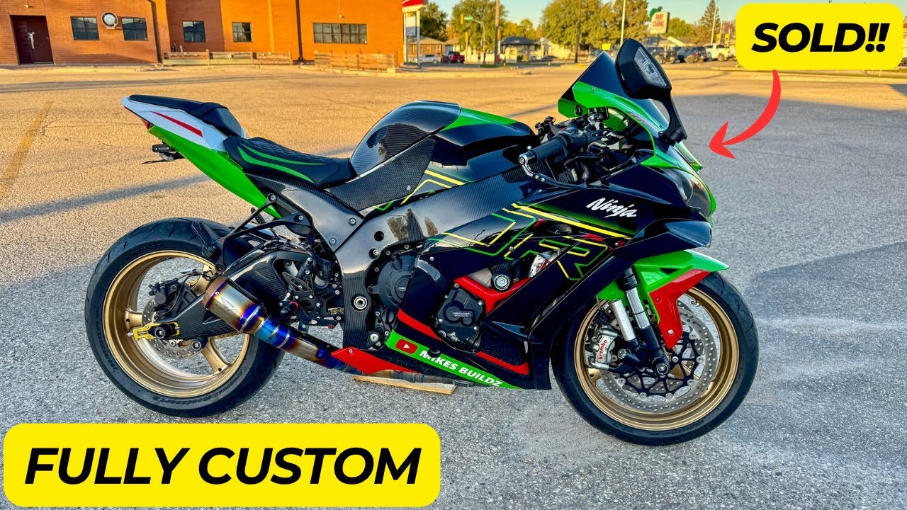 INSANE Custom ZX-10R Build SOLD | Full Walkaround + Mods Explained ...