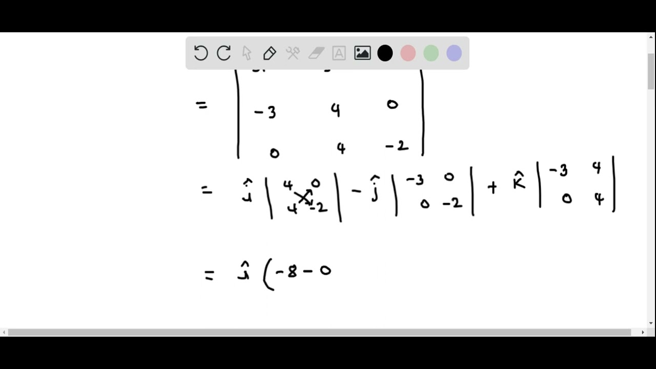 Calculus Vector orthogonal to both vectors cross product - YouTube