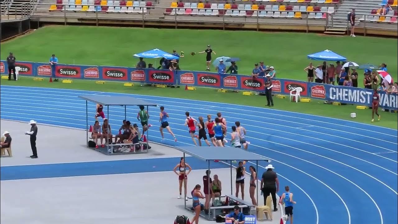 800m U18 Men Final, Australian All Schools Championships, QSAC 7 December 2024 - YouTube