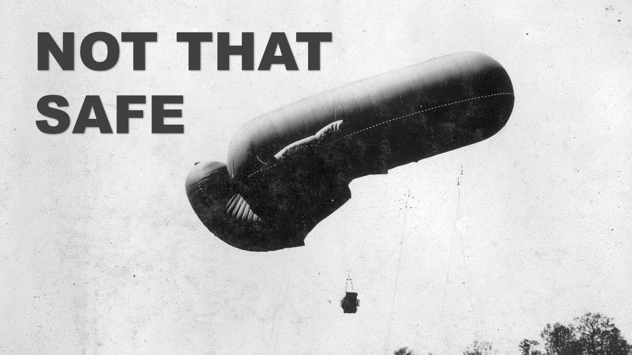 Kite Balloon Observer in WW1 - YouTube