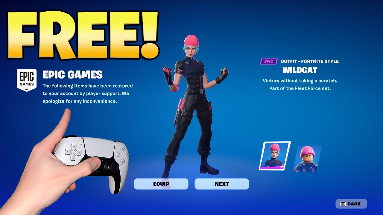 How To Unlock The Wildcat Skin For FREE In Fortnite Chapter 5 Season 2 ...
