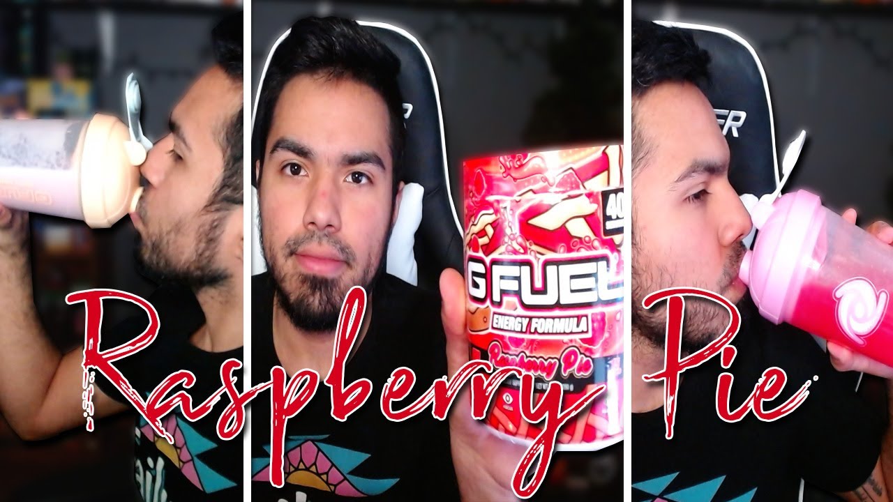 New Raspberry Pie GFUEL Flavor Review! - YouTube