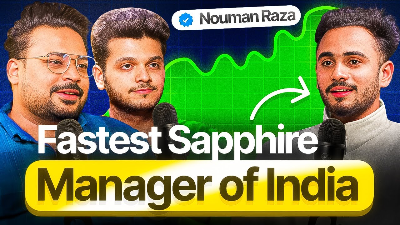 Nouman Raza on his Journey of becoming Fastest Sapphire Manager! - YouTube