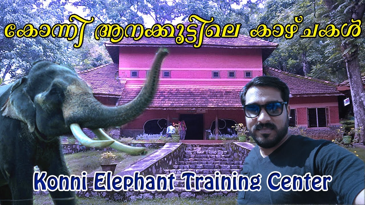 Konni Elephant Training Centre Aanakoodu Elephant Cage ആനക്കൂട് - Konni ...