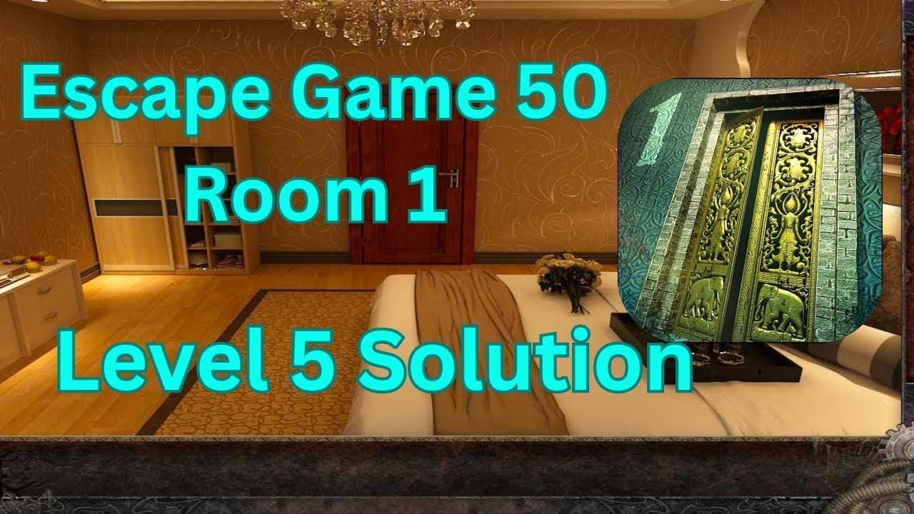 Escape Game 50 Rooms 1 Level 5 Solution - YouTube