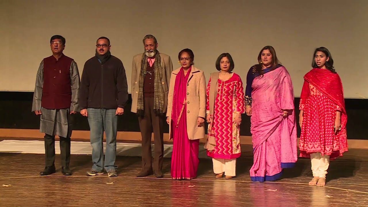 Group singing of the National Anthem of India – Jana Gana Mana - YouTube