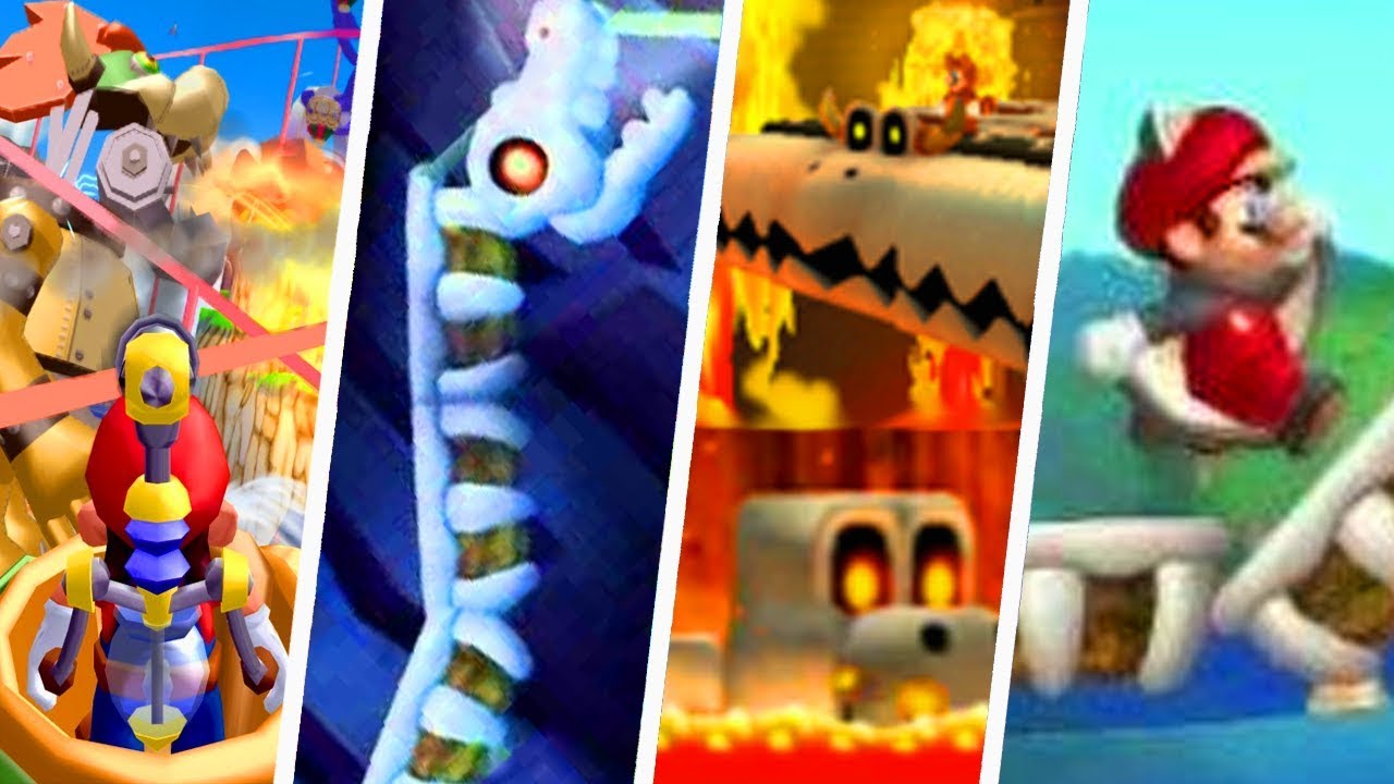 Evolution of Coaster Levels in Super Mario Games (2002 - 2018) - YouTube