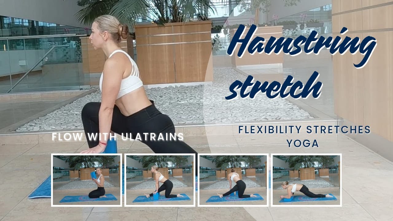 2-Minute Hamstring Stretch with Yoga Blocks | Beginner Friendly - YouTube