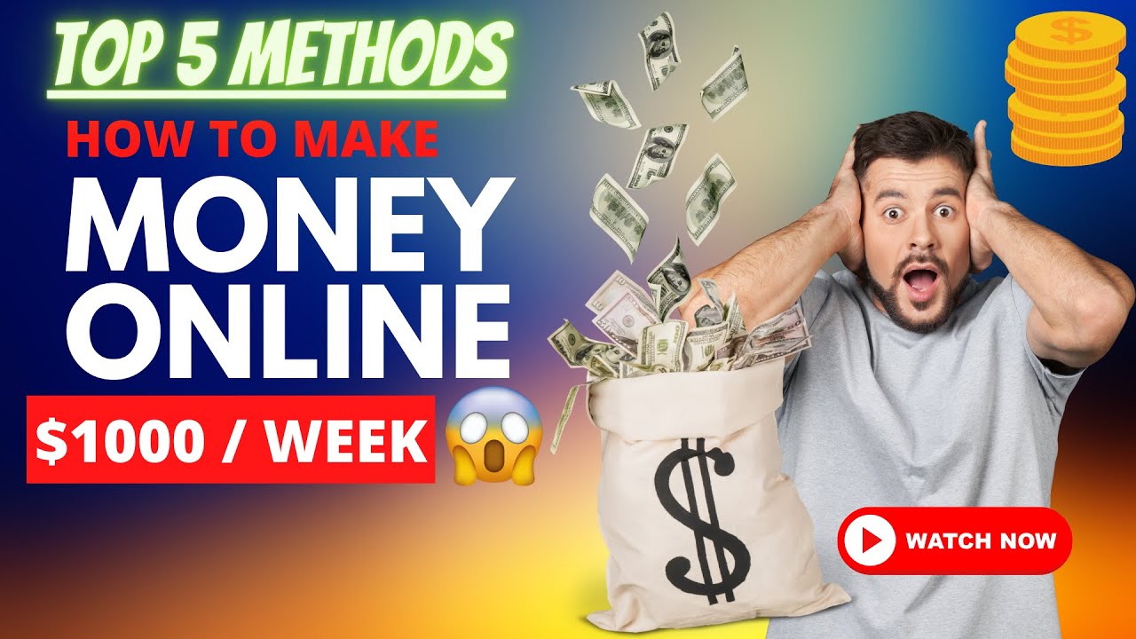 "The Top 5 Methods for Earning Online and How to Get Started!" Earn ...