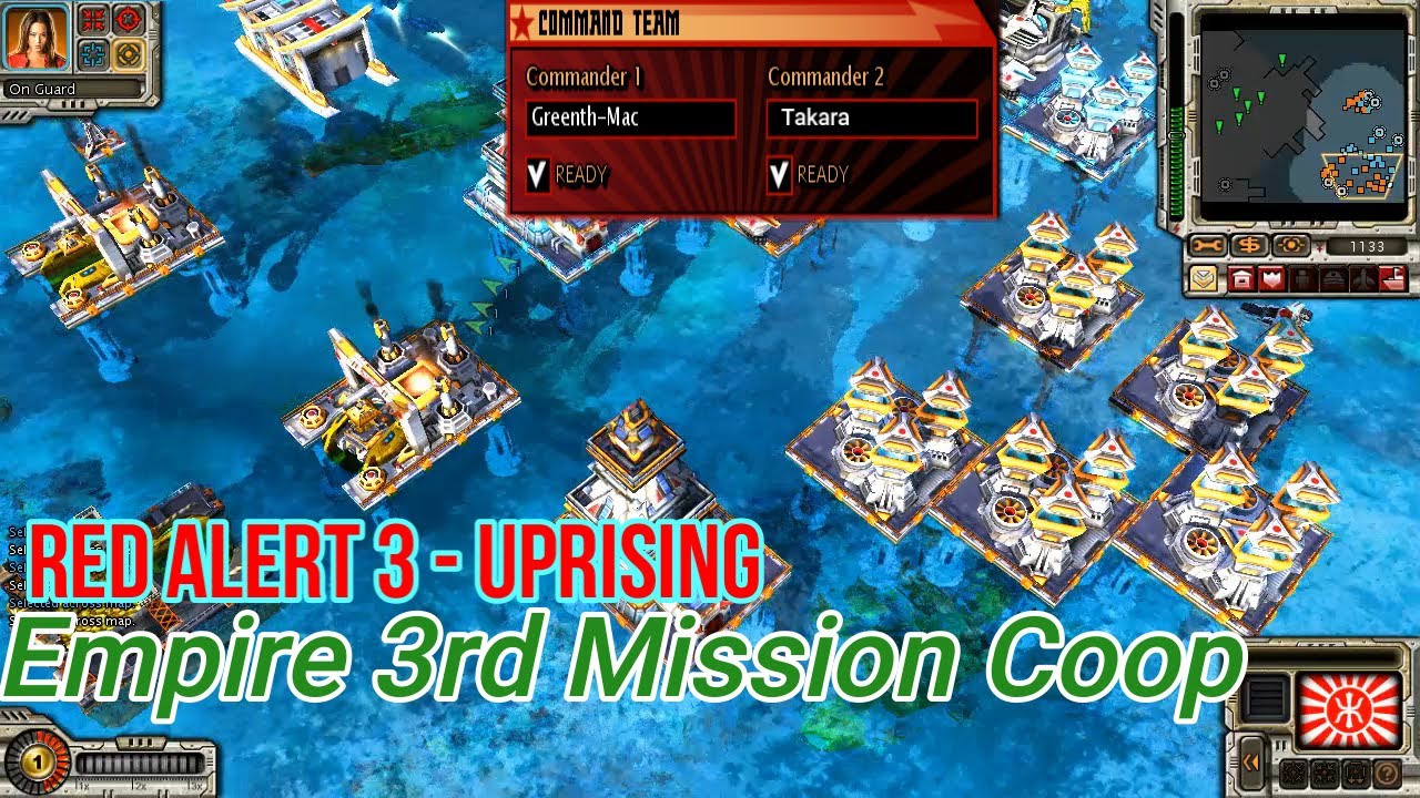 C&C RA3 Uprising - Empire Mission 03 - Coop with AI (Part I) - YouTube