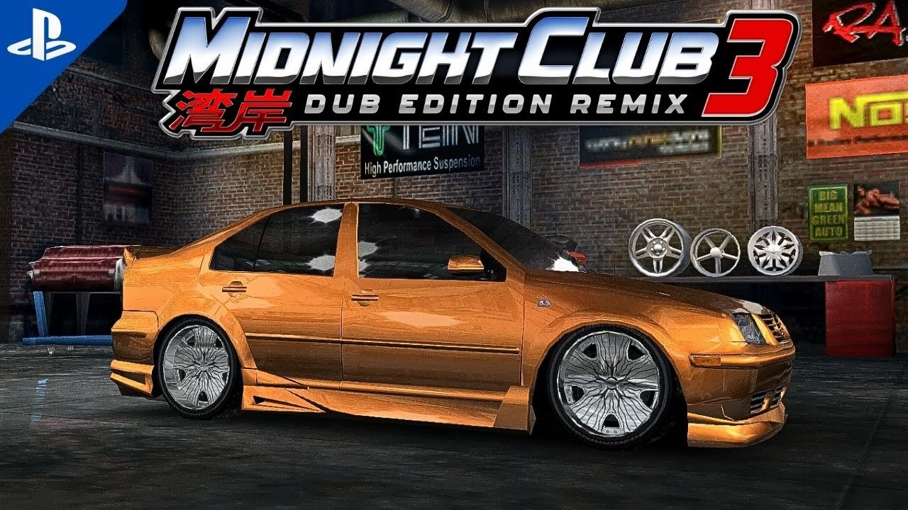 TUNEI O JETTA E COLOQUEI ORBITAL Midnight Club 3 Dub Edition Remix ...