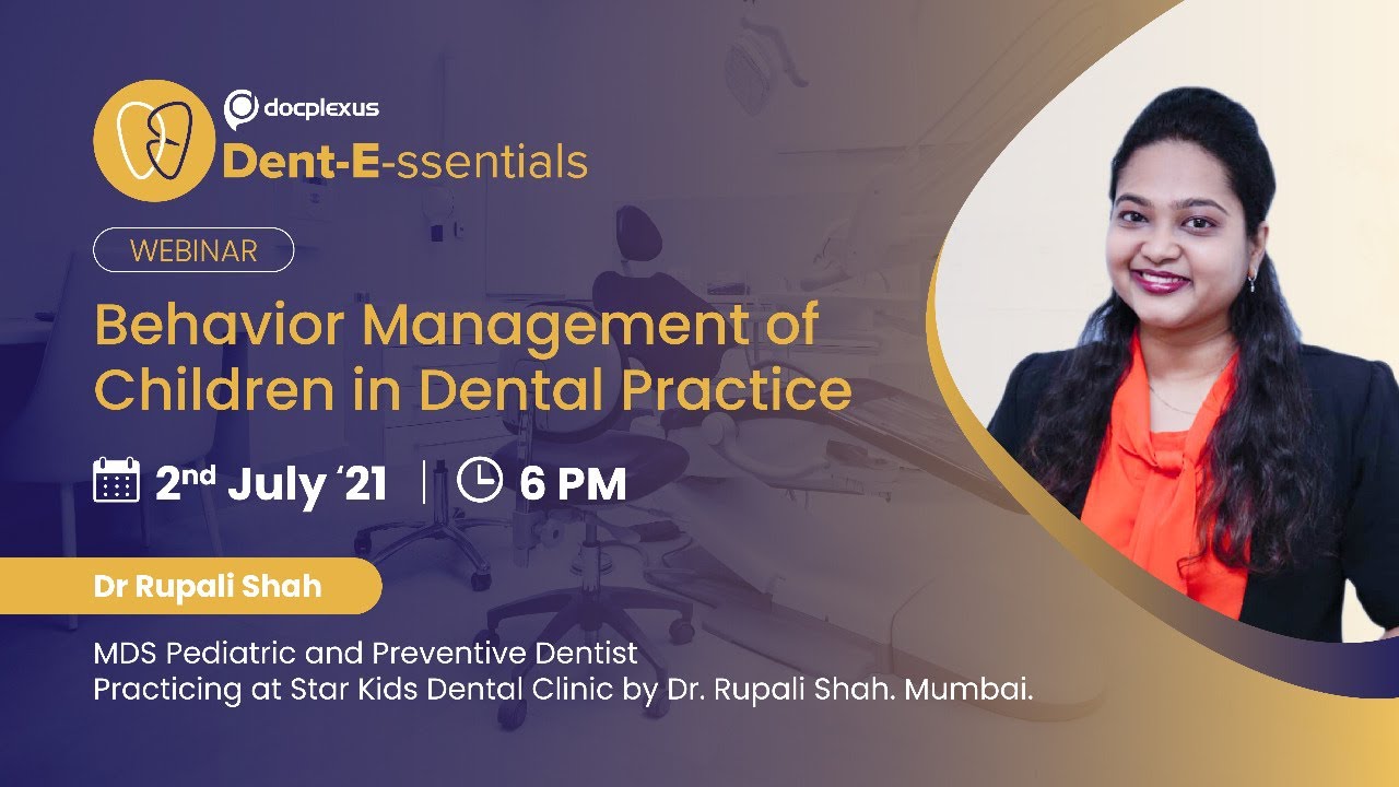Behavior Management of Children in Dental Practice - YouTube
