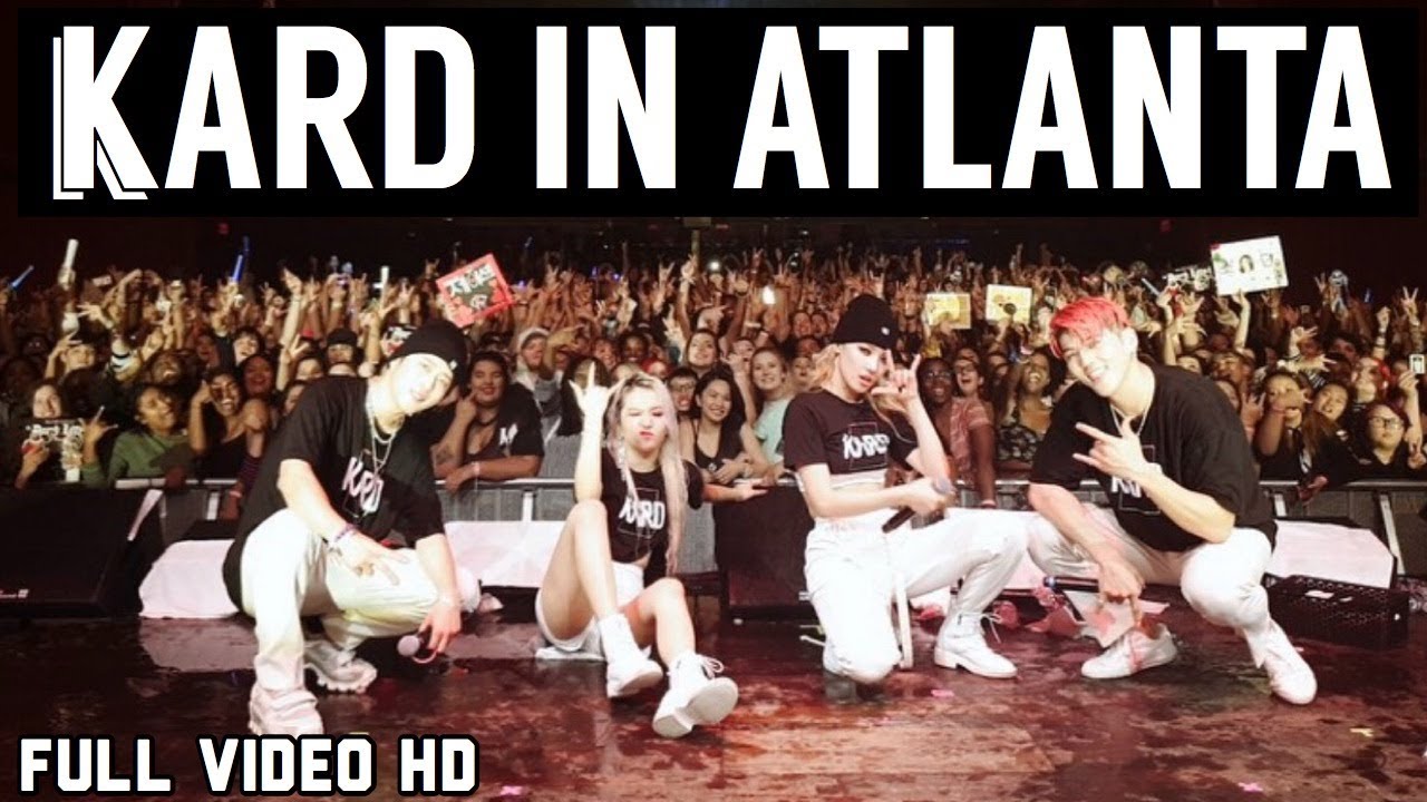 KARD Atlanta Concert (wild KARD USA tour) - YouTube