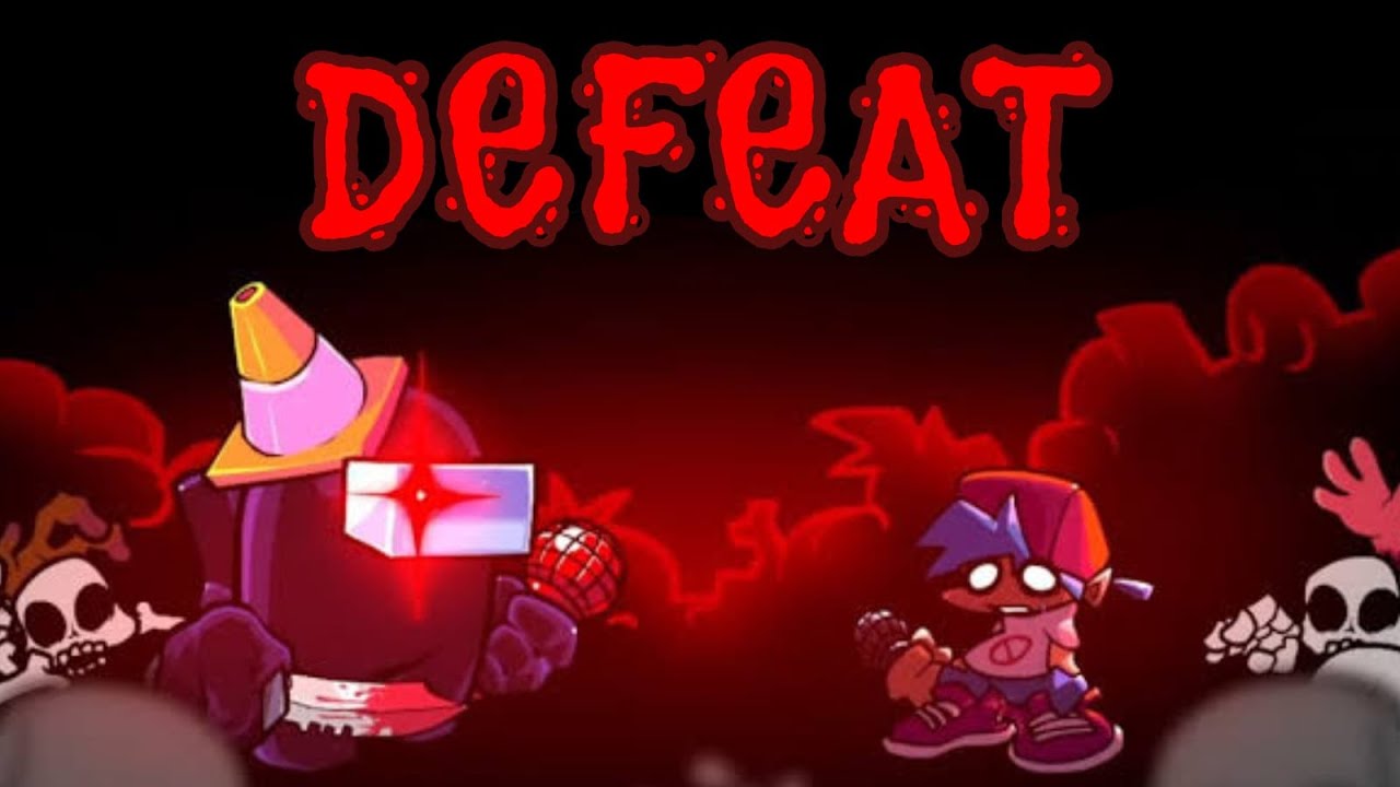 DEFEAT SONG // FRIDAY NIGHT FUNKIN VS IMPOSTOR V4 - YouTube