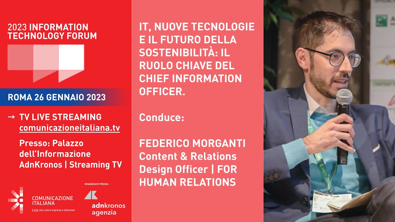 INFORMATION TECHNOLOGY FORUM 2023 | Phygital Talk | IL RUOLO CHIAVE DEL ...