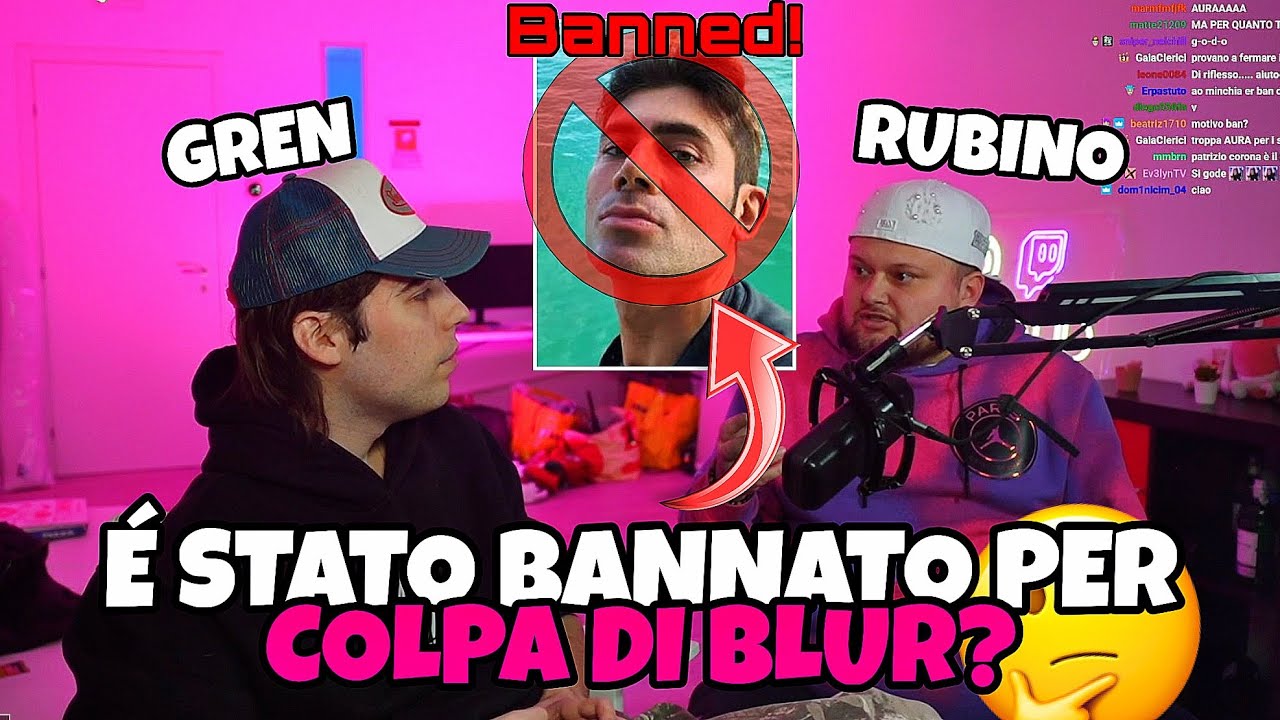 GRENBAUD PARLA DEL BAN DI PATRIZIO OFFICIAL!!🔥🚫 con Rubino - YouTube