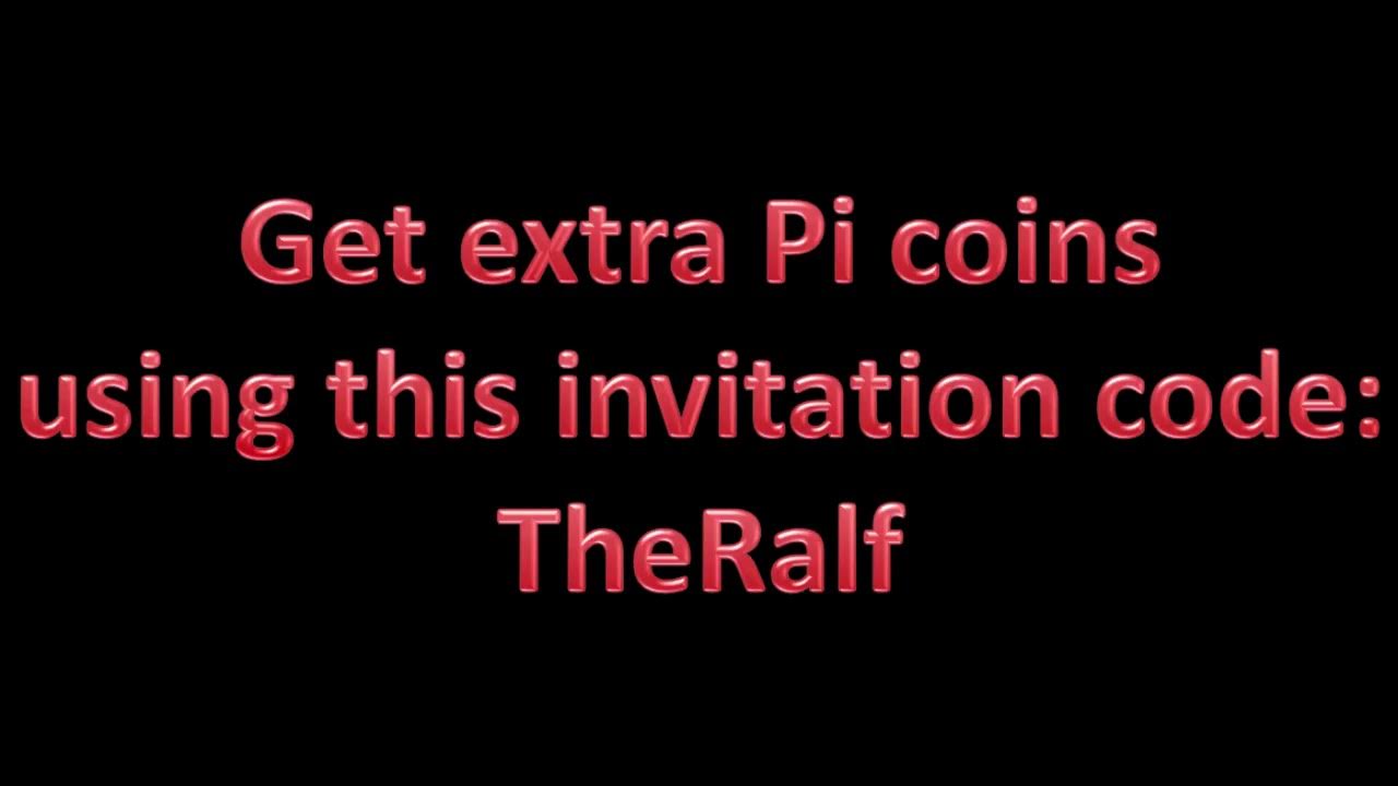 Pi network invitation code - YouTube