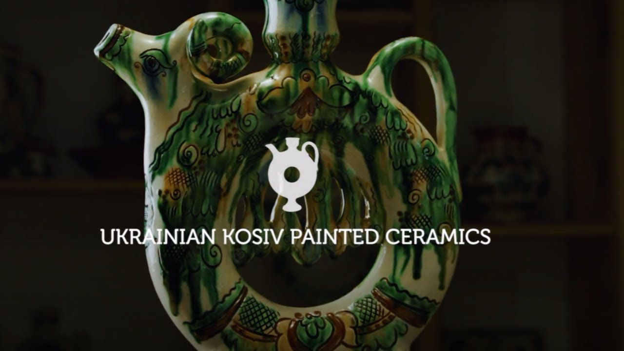 Etnika: Ukrainian Arts and Crafts. Episode 2. Ukrainian Kosiv Painted ...