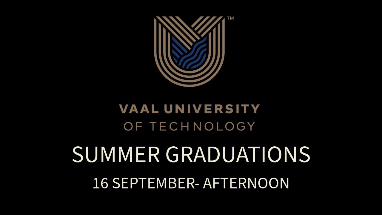 VUT Spring Graduations 2024: Day 1 Afternoon Session (16 September ...