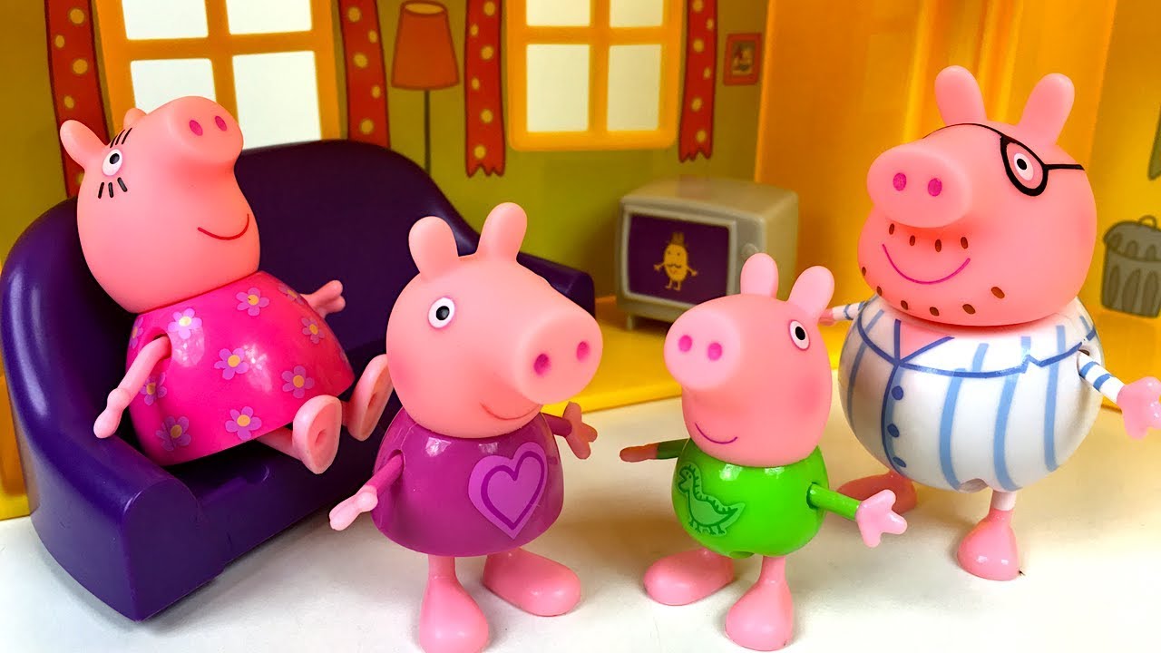PEPPA Y GEORGE NO QUIEREN IRSE A DESCANSAR Y LA MAÑANA SIGUIENTE LLEGA ...