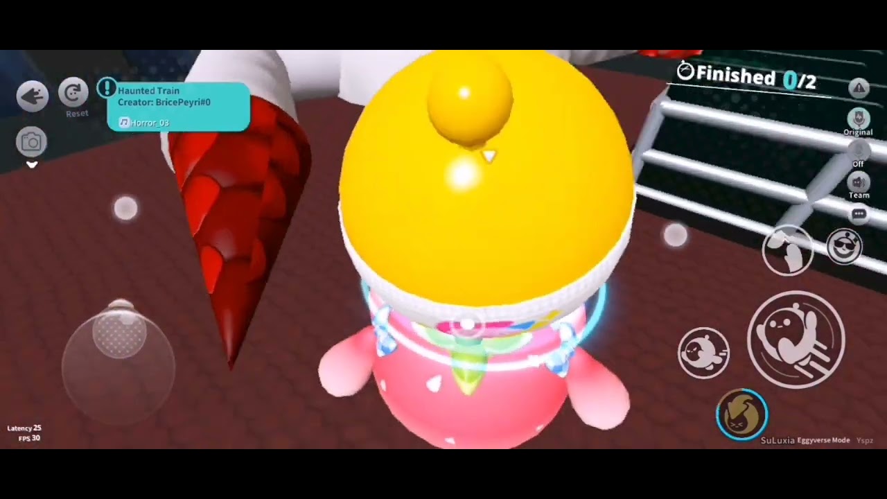 Playing Eggyverse Take me Dare | Haunted Train- Horror Map [ Eggy Party ...