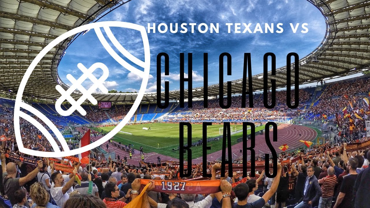 Houston Texas vs Chicago Bears National Anthem - YouTube