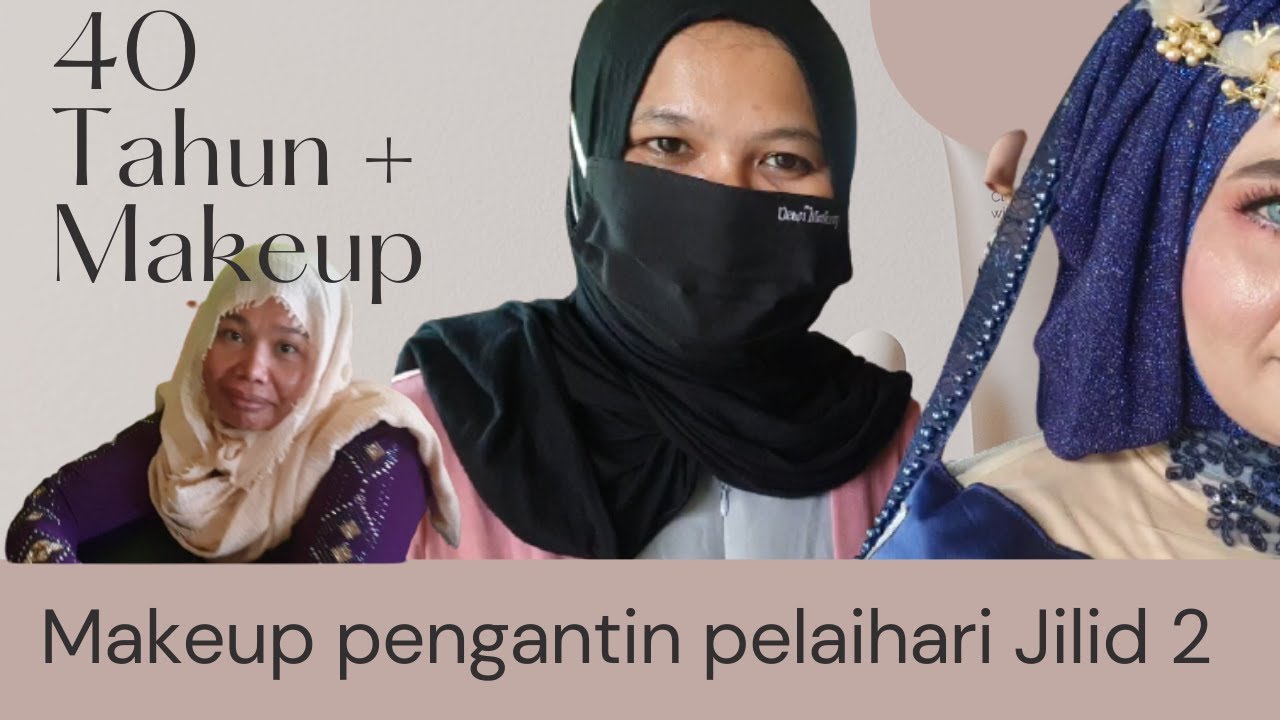 Makeup Orang Tua Usia 40 Tahun Nampak Lebih Muda - YouTube
