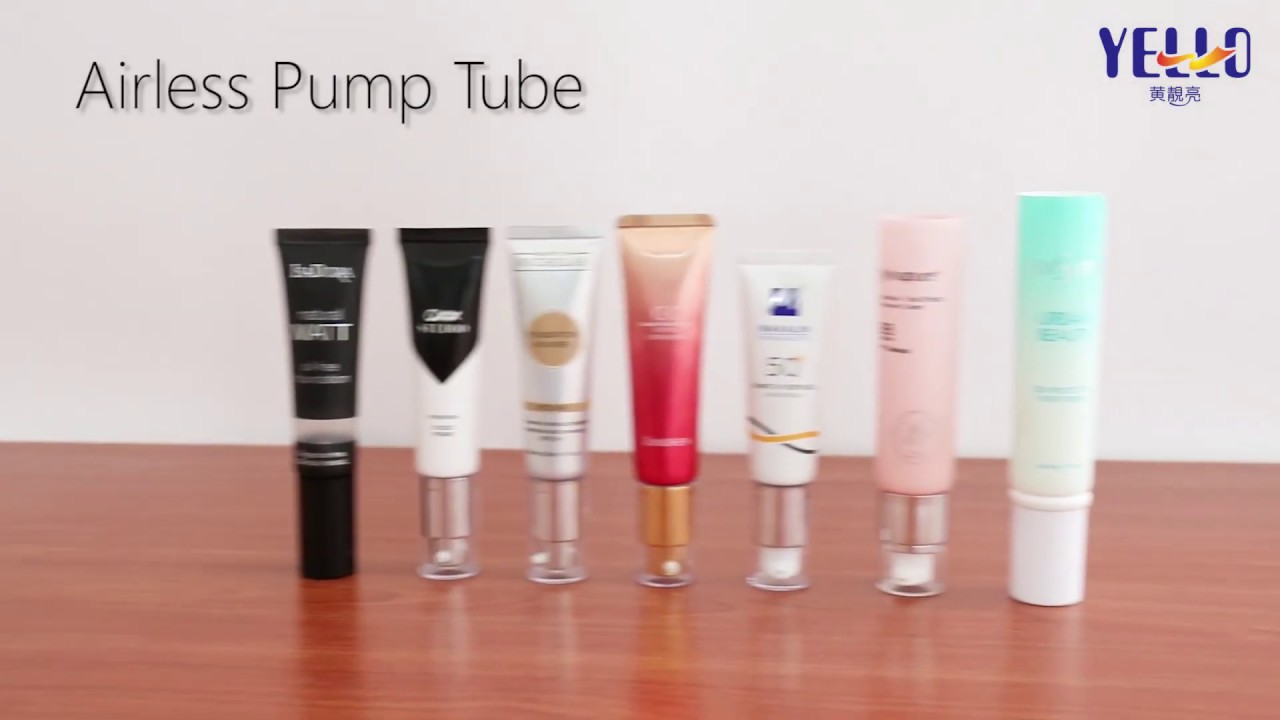 Airless Pump Tube - BB Cream Tube - CC Cream Tube - YouTube