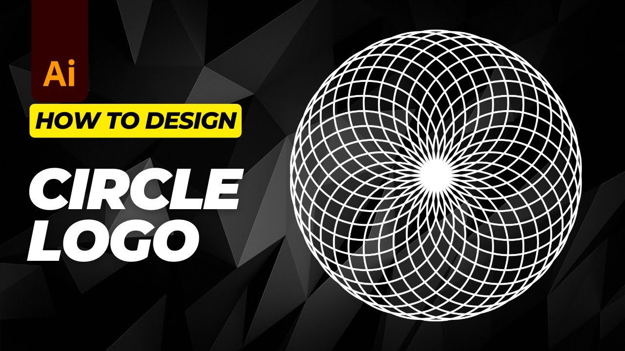 Circle Logo Design Illustrator 😍#logodesign #illustrator #graphicdesign ...