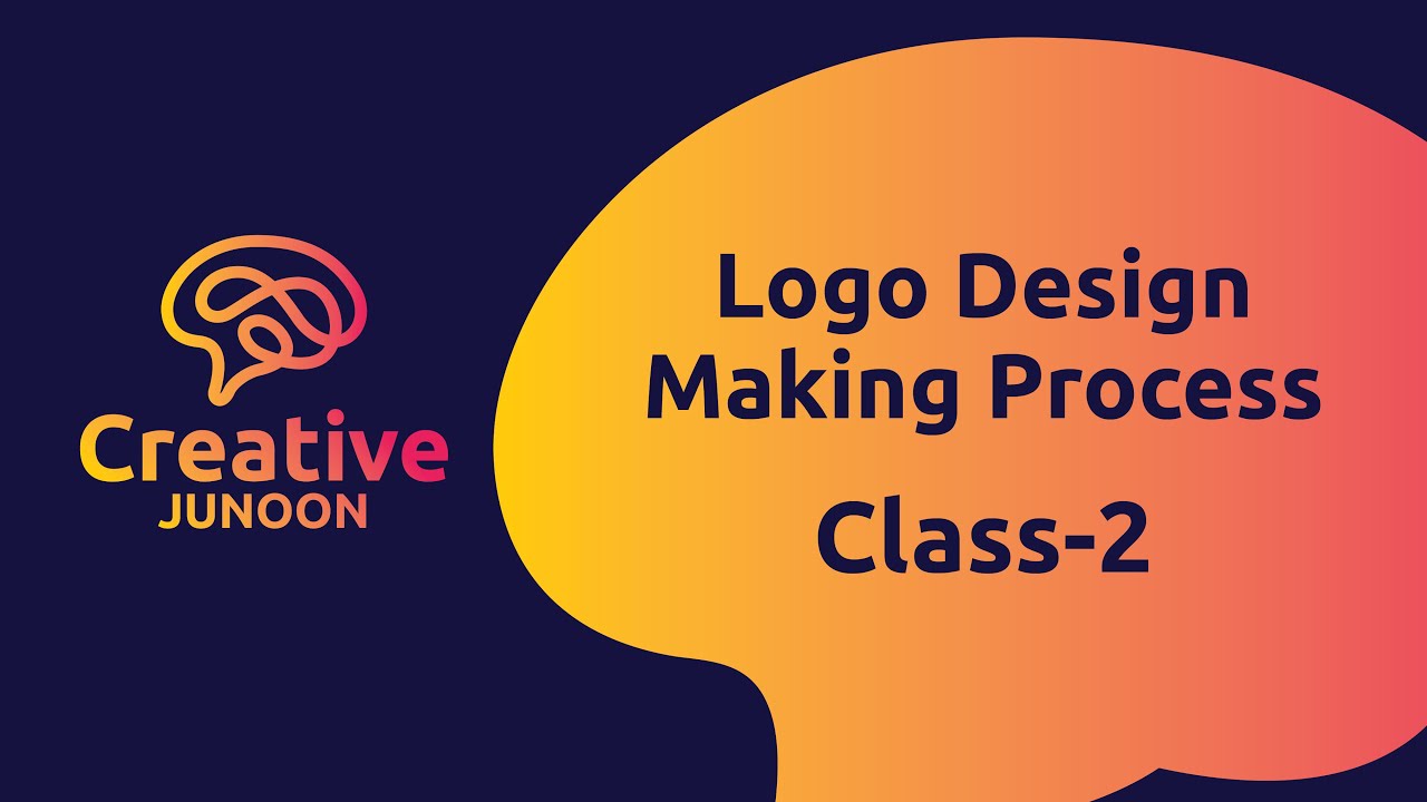 Class - 2 Logo Design making process | Learn Golden Ratio Logo | How to ...
