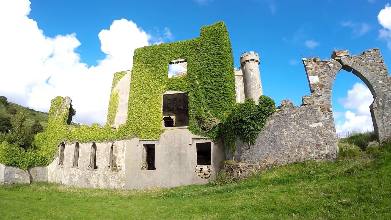 Lost Places - Die verlassene Wohnburg Clifden Castle - Irland - YouTube