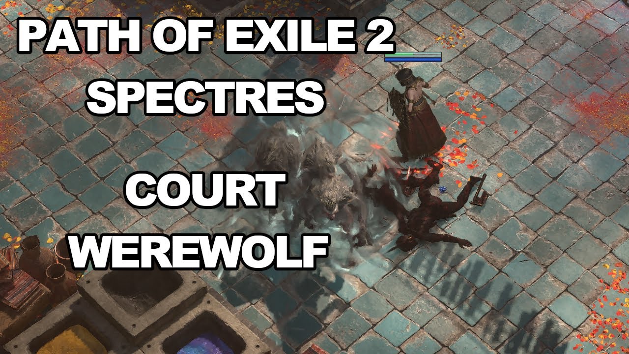 Path of Exile 2 Spectres 0.2.0 Court Werewolf - bugged - melee - YouTube