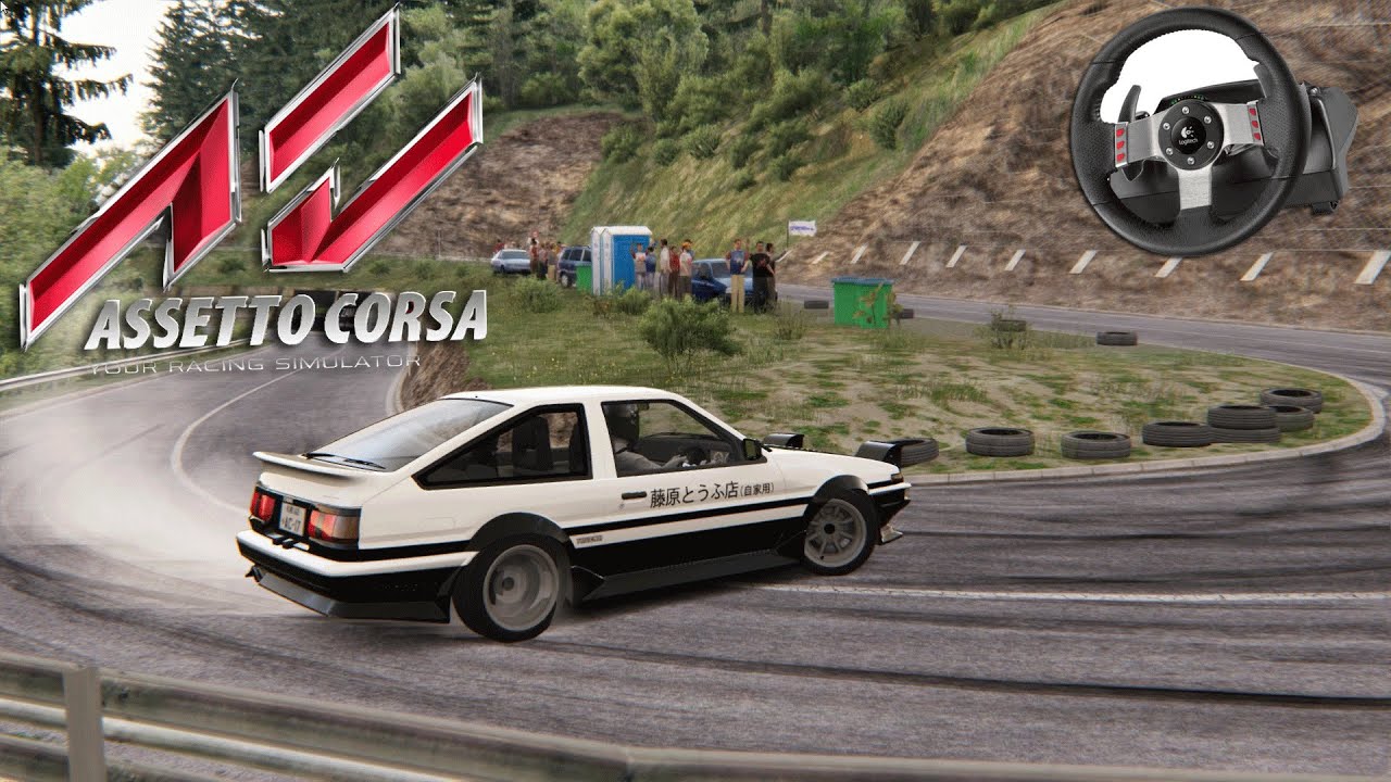 Toyota Sprinter Trueno AE86 - Assetto Corsa G27 - YouTube
