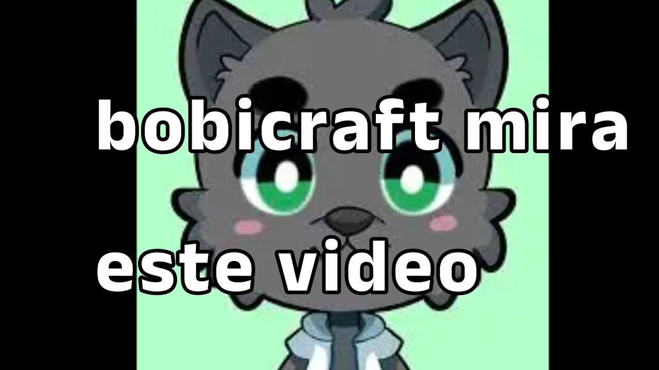@BobicraftMC mira este video - YouTube